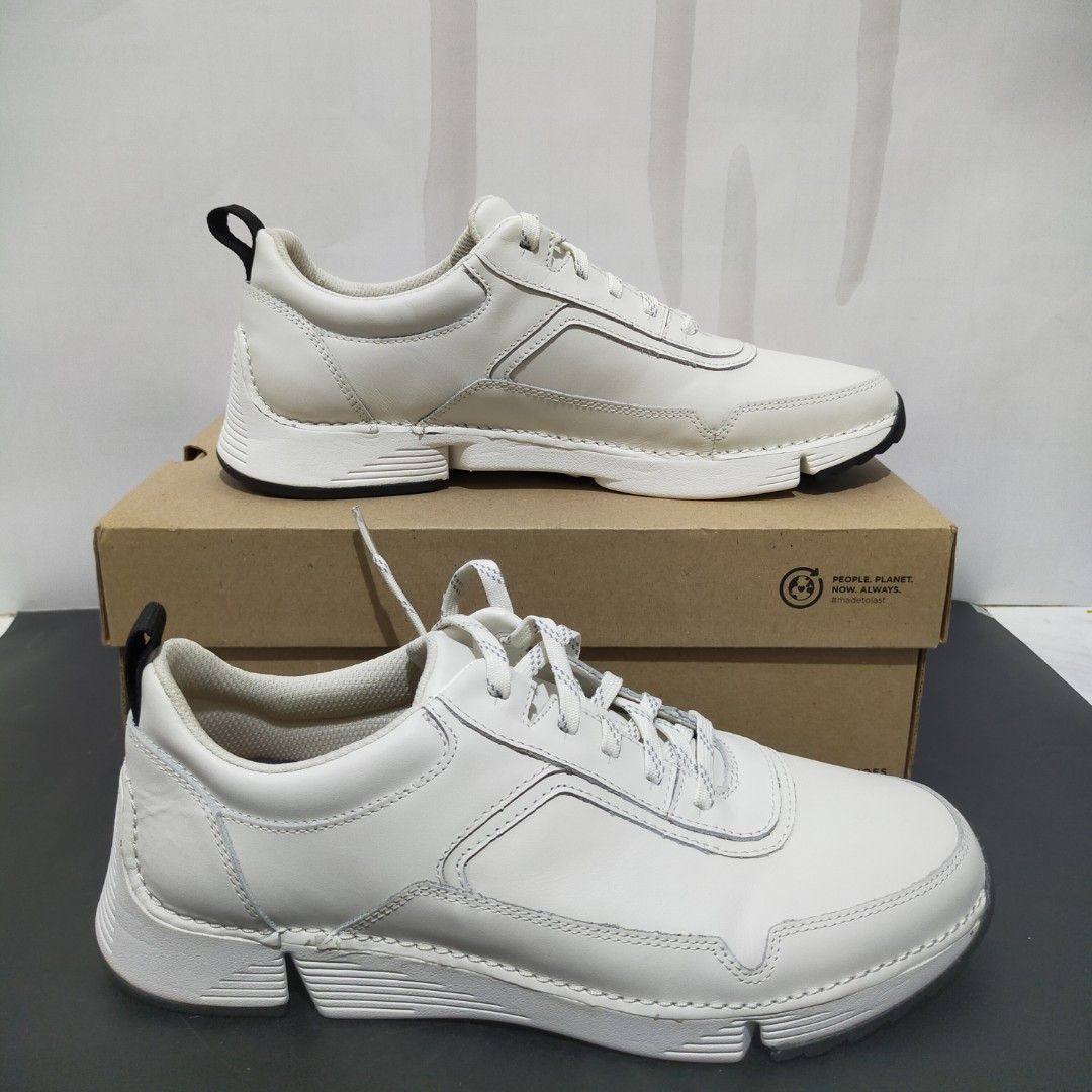 Clarks Tri Fuse Size 42, Fesyen Pria, Sepatu , Sneakers di Carousell