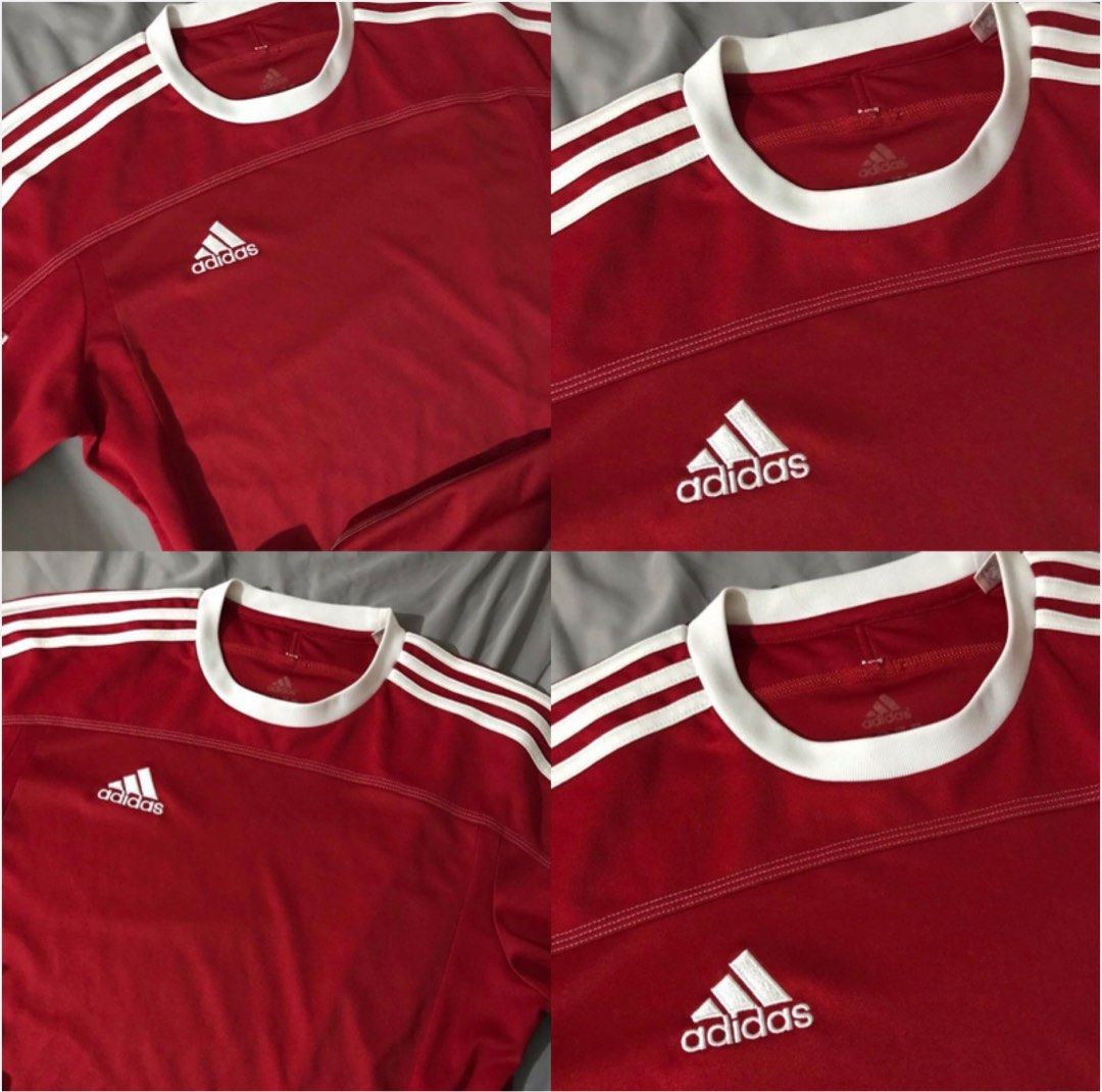 climate adidas red original, Men's Fashion, Tops & Sets, Tshirts & Polo ...