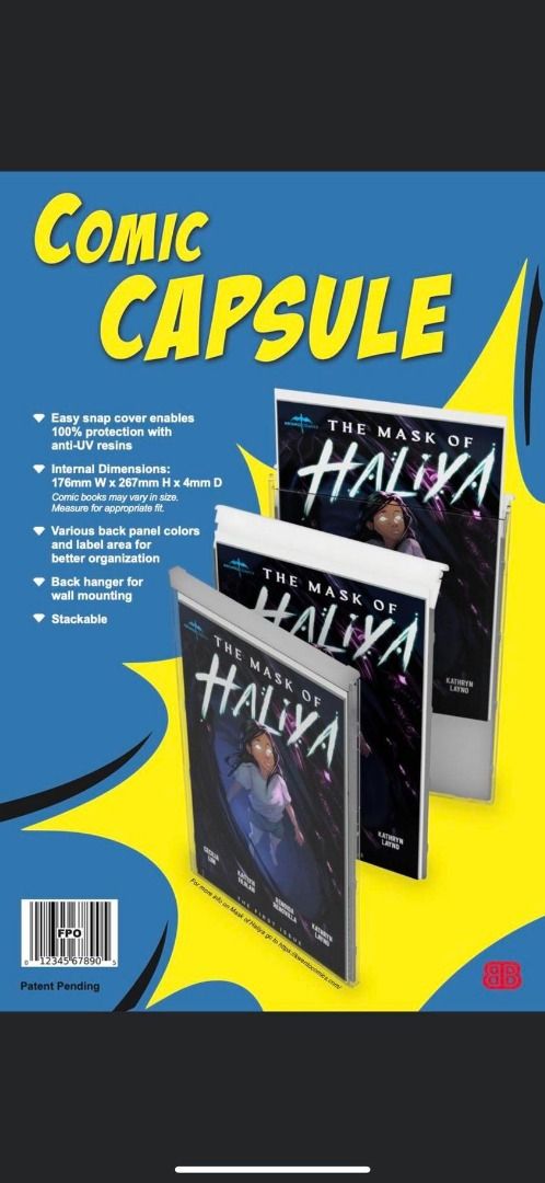 Comic Capsule - Anti-UV Total Protection!, Hobbies & Toys, Books ...