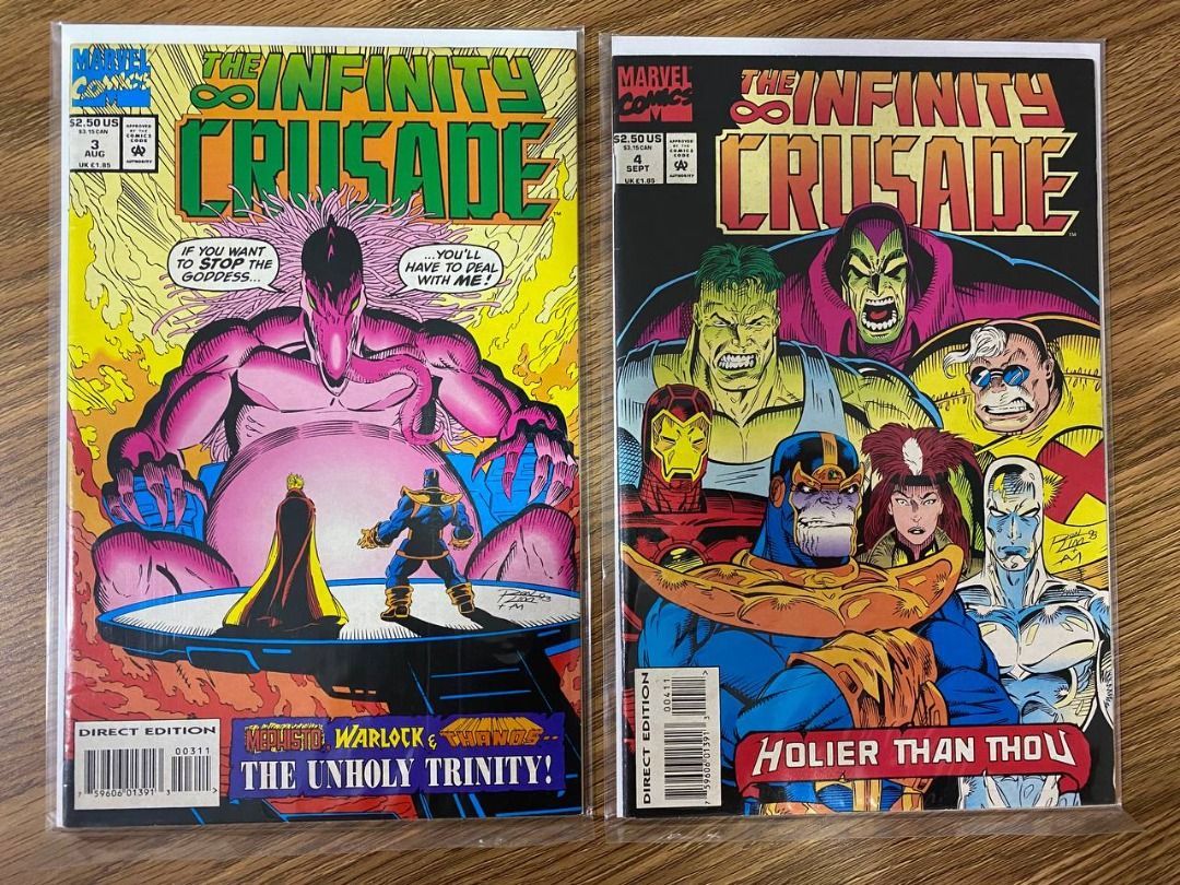 COMICS MARVEL THE INFINITY CRUSADE, Hobbies & Toys, Books & Magazines ...