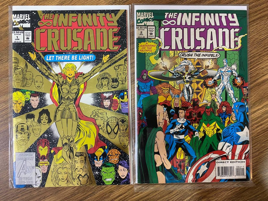 COMICS MARVEL THE INFINITY CRUSADE, Hobbies & Toys, Books & Magazines ...