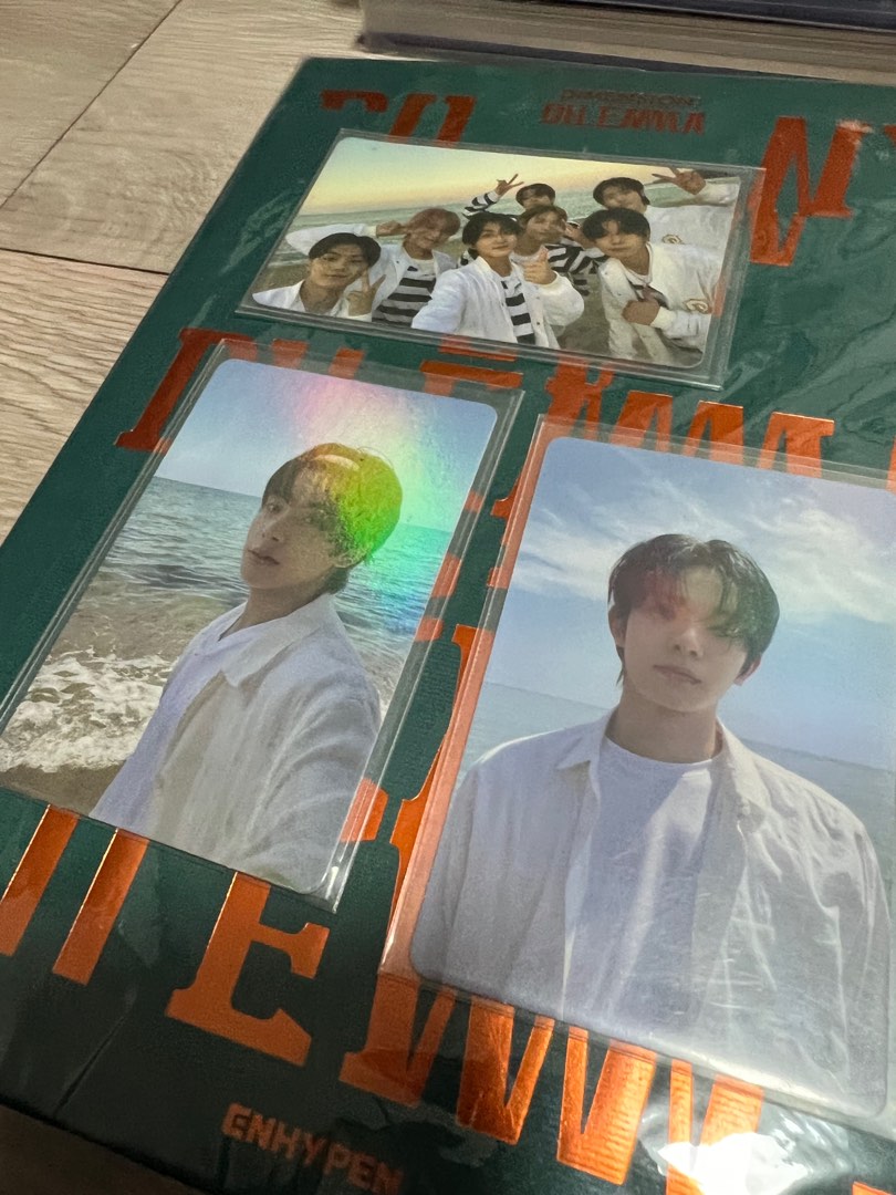 (complete inclusions) ENHYPEN DIMENSION: DILEMMA [Odysseus], Hobbies & Toys, Memorabilia ...