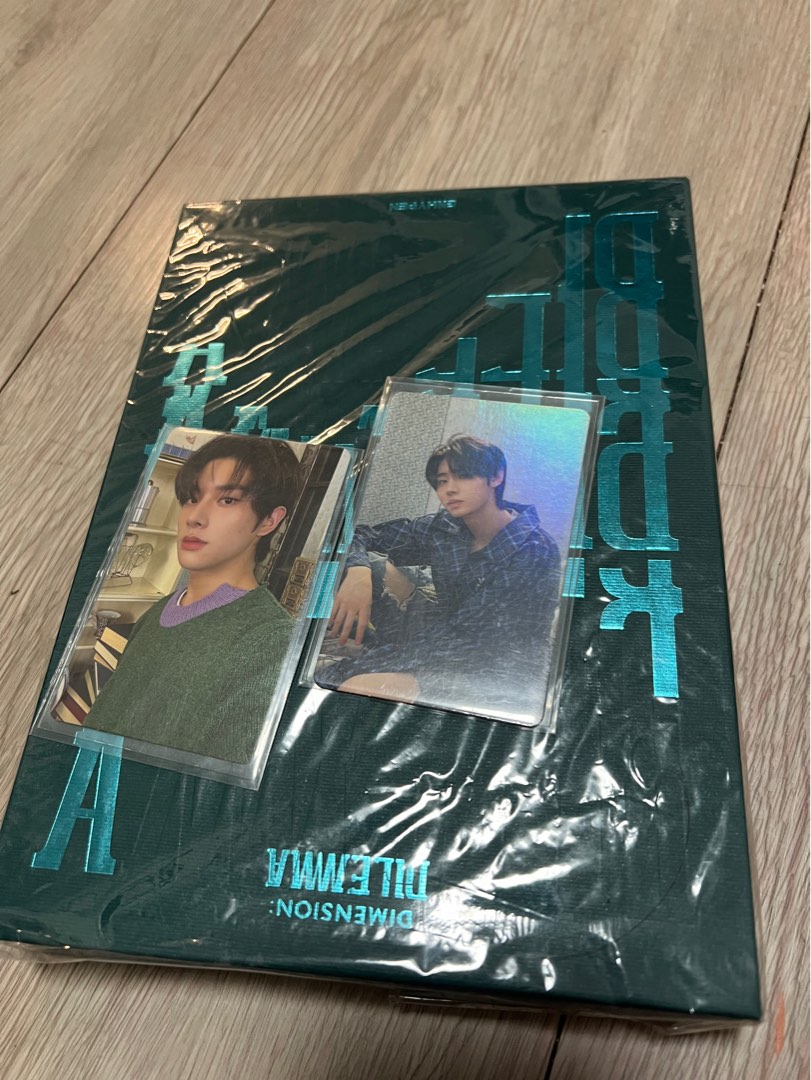 (complete inclusions) ENHYPEN DIMENSION: DILEMMA [CHARYBDIS], Hobbies & Toys, Memorabilia ...