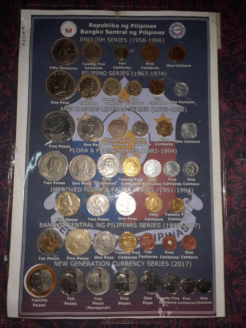 Complete set of Philippine currency, Hobbies & Toys, Memorabilia ...