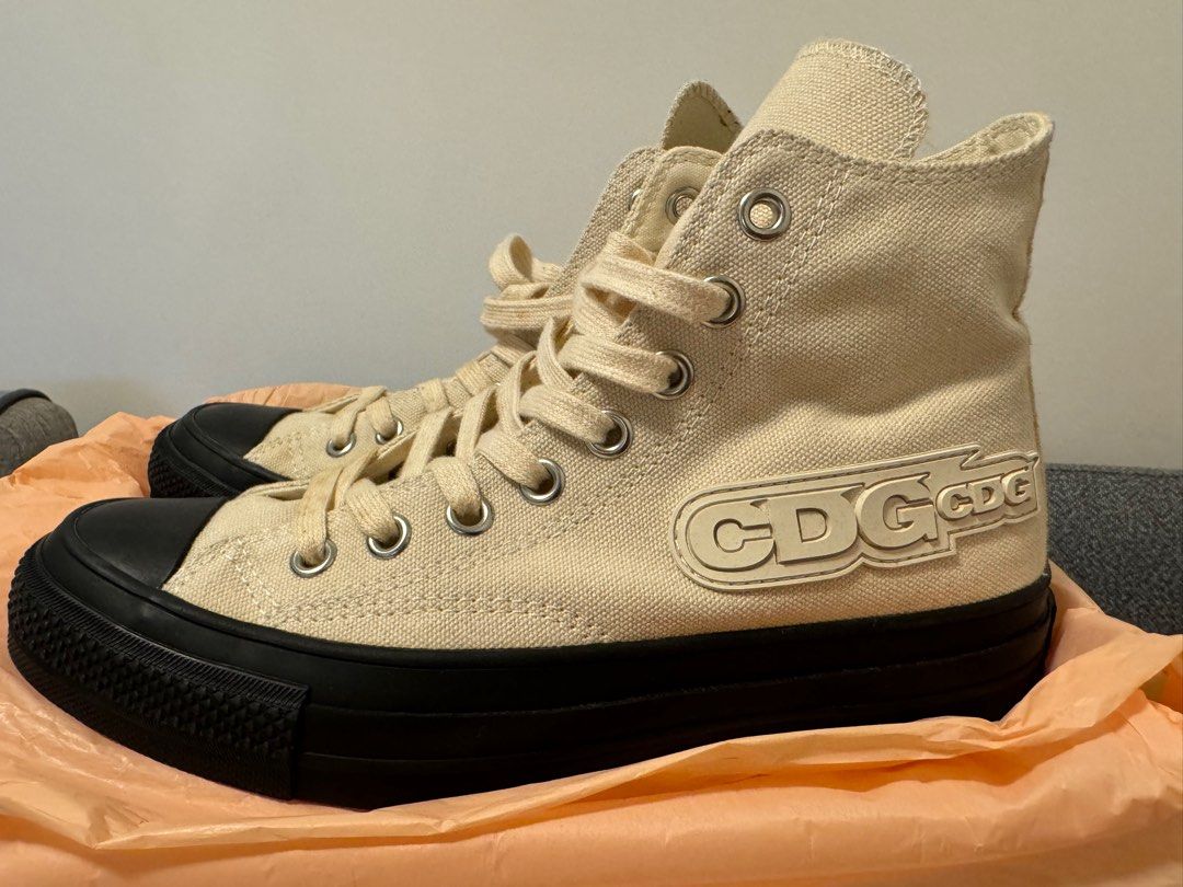 日本製Converse Addict x cdg, 女裝, 鞋, 波鞋 - Carousell