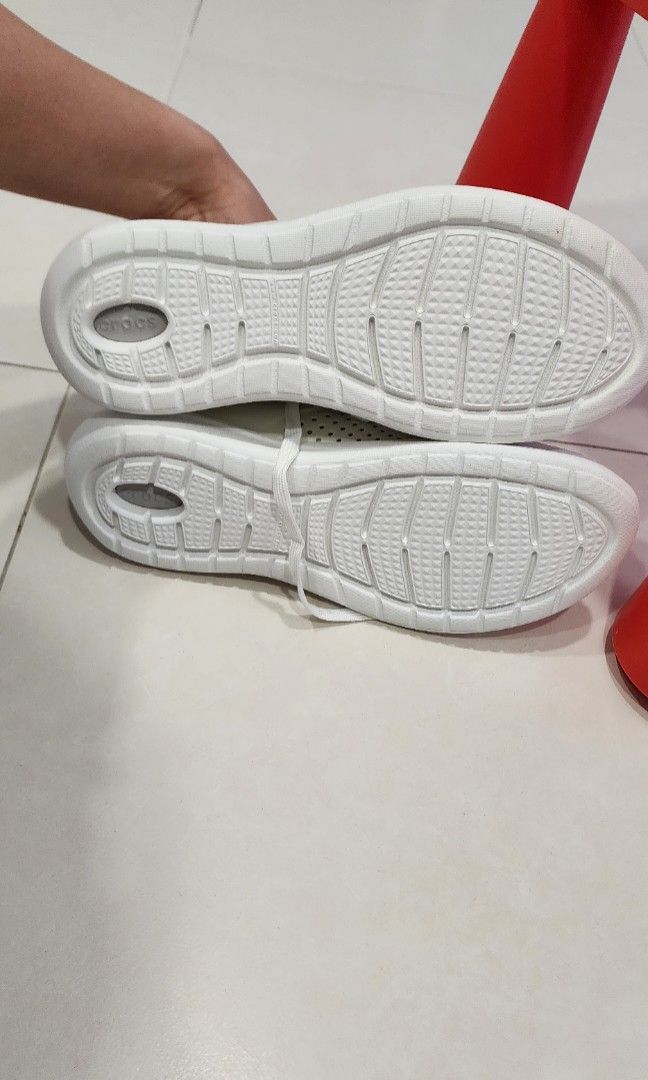 Crocs Lite ride pacer White, Men's Fashion, Footwear, Sneakers on Carousell