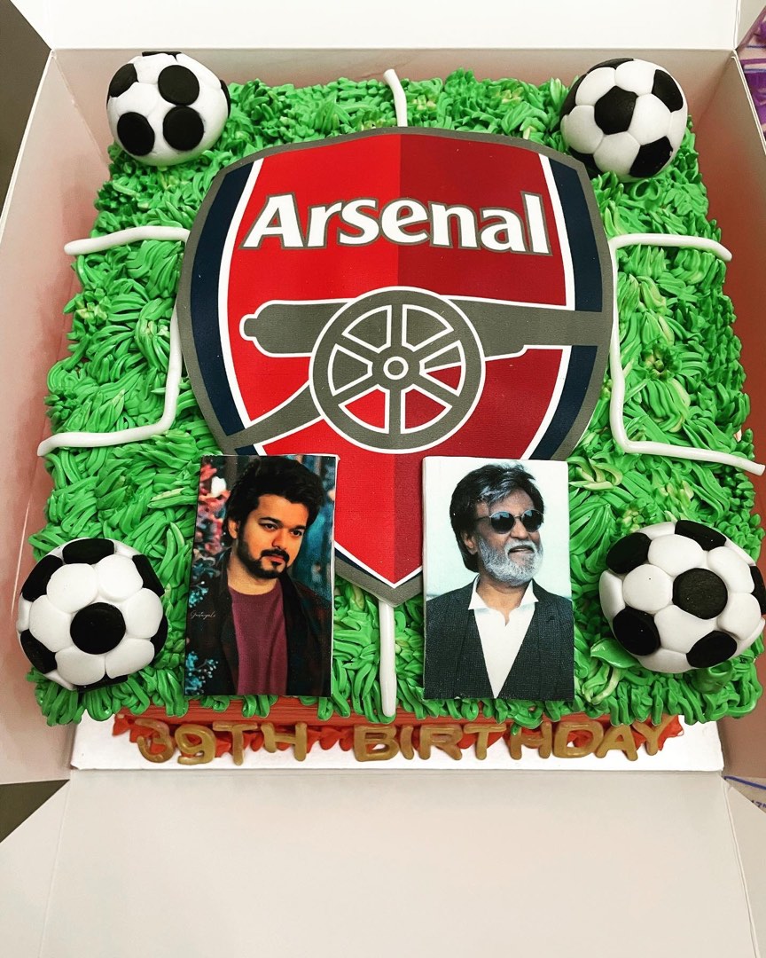 Customised birthday cake, Food & Drinks, Homemade Bakes on Carousell