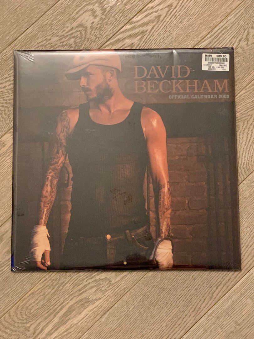 David Beckham official calendar, 其他, 其他 - Carousell