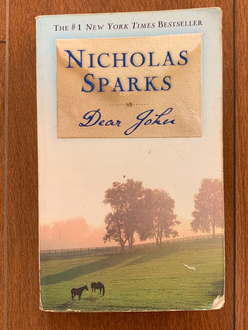 Dear John - Nicholas Sparks, Hobbies & Toys, Books & Magazines, Fiction ...