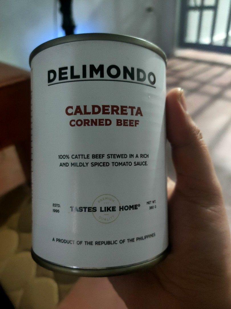 DELIMONDO CORNEDBEEF CALDERETA, Food & Drinks, Packaged & Instant Food ...