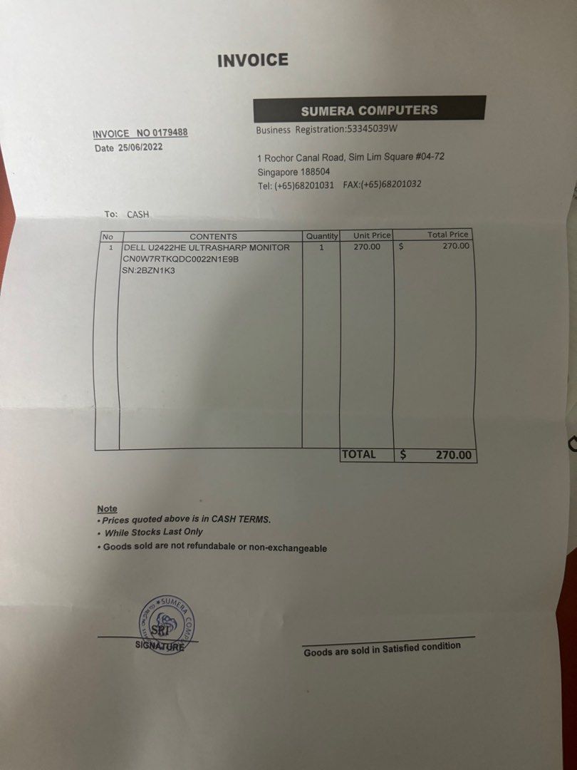 Dell 24 inch monitor, Computers & Tech, Desktops on Carousell