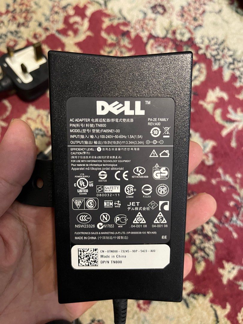 DELL ac adapter, Computers & Tech, Parts & Accessories, Cables ...