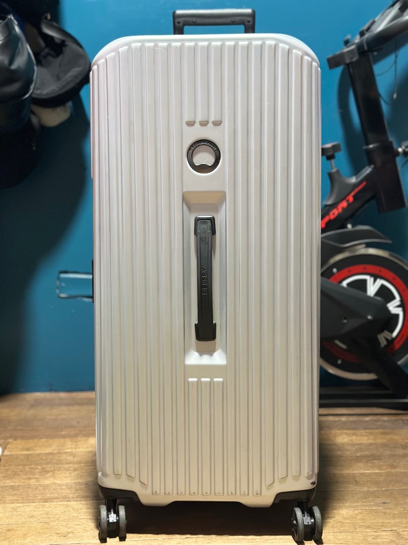 Delsey Securitime Zip Trunk Silver (Large - 80 cm), Hobbies & Toys ...