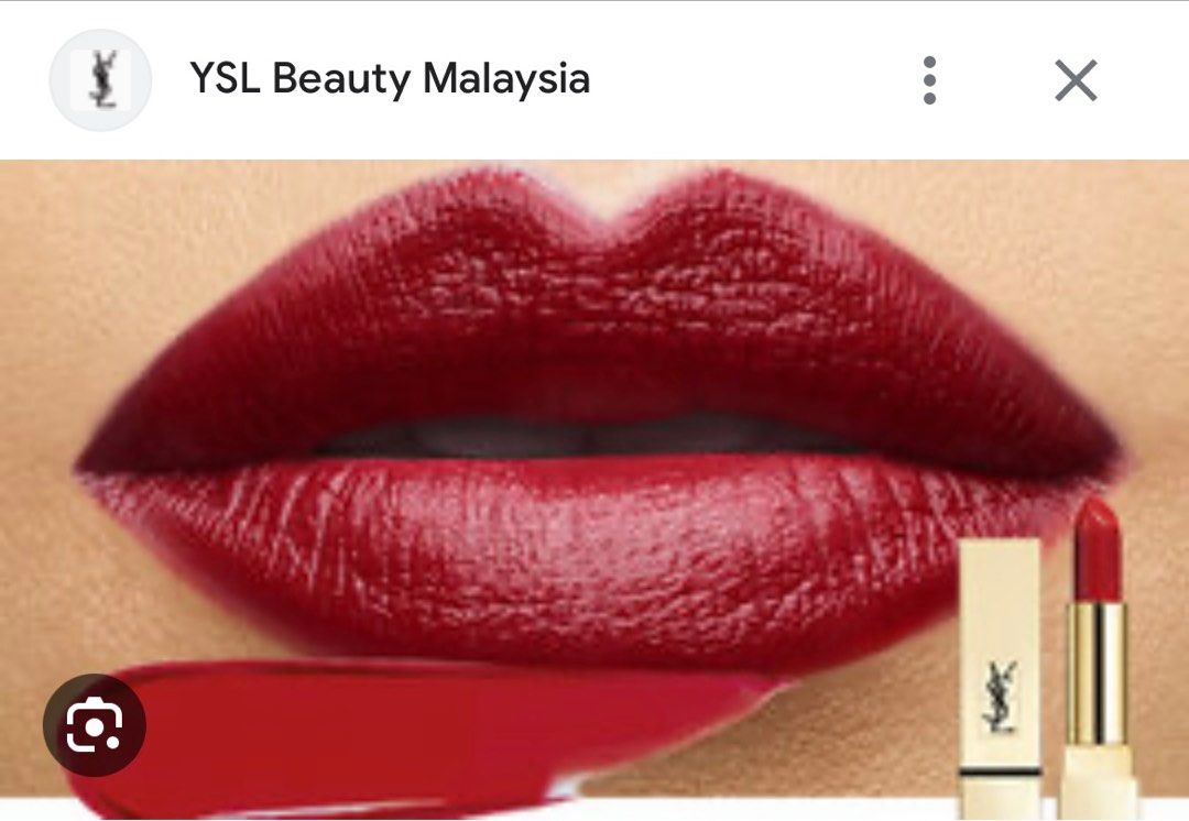 Deluxe Mini YSL Rouge Pur Couture 1996 lipstick, Beauty & Personal Care ...