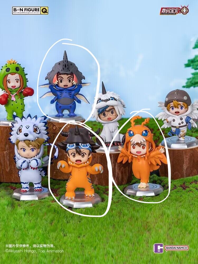 Digimon Adventure blind box Vol 2, Hobbies & Toys, Toys & Games on ...