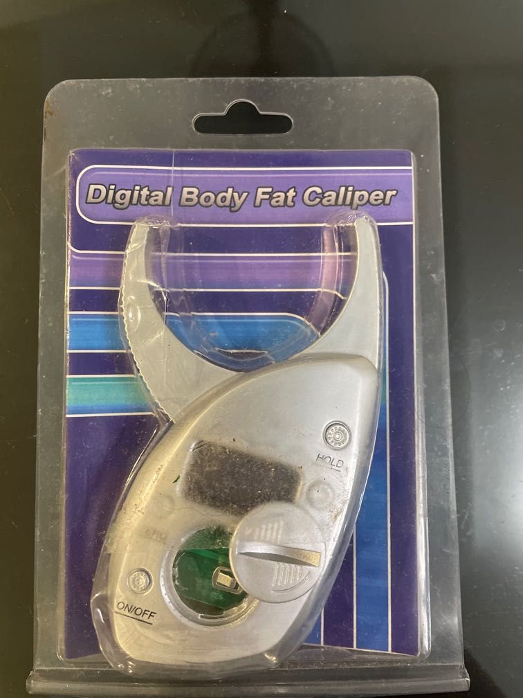 Digital Body Fat Caliper, Health & Nutrition, Health Monitors ...
