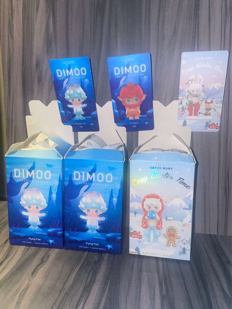 BNIF Dimoo Aquarium Flying Fish Octopus , Satyr Rory - Cosy Winter Time ...