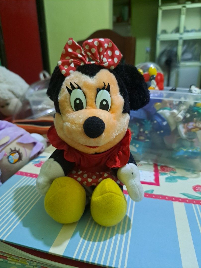 Disney Minnie Mouse Stuffed Toy, Hobbies & Toys, Toys & Games on Carousell