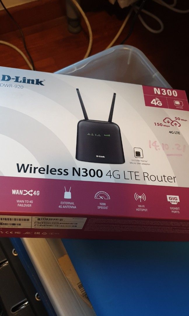 DLINK ROUTER, Mobile Phones & Gadgets, Other Gadgets on Carousell