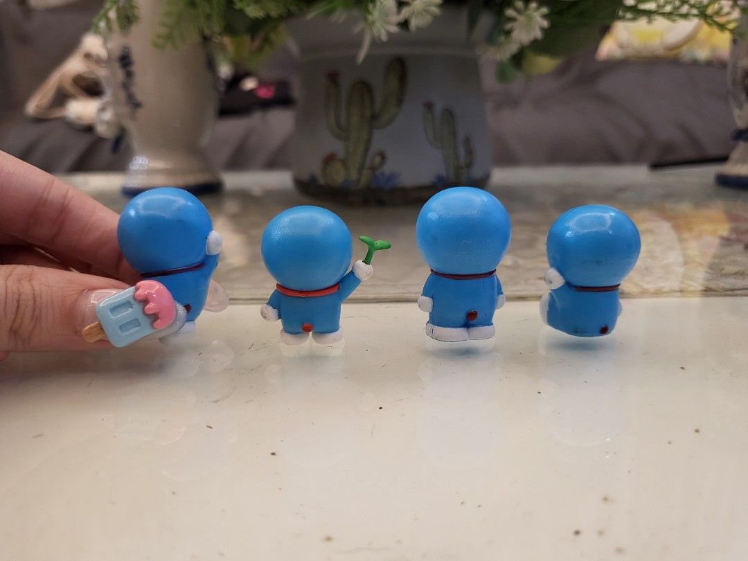 Doraemon 4 Pcs. Mini Display Set, Hobbies & Toys, Toys & Games on Carousell