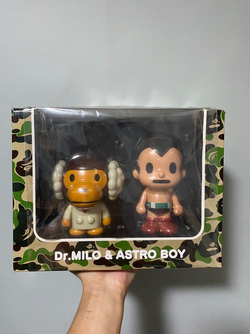 Dr. Milo and Astroboy Bape, Hobbies & Toys, Toys & Games on Carousell