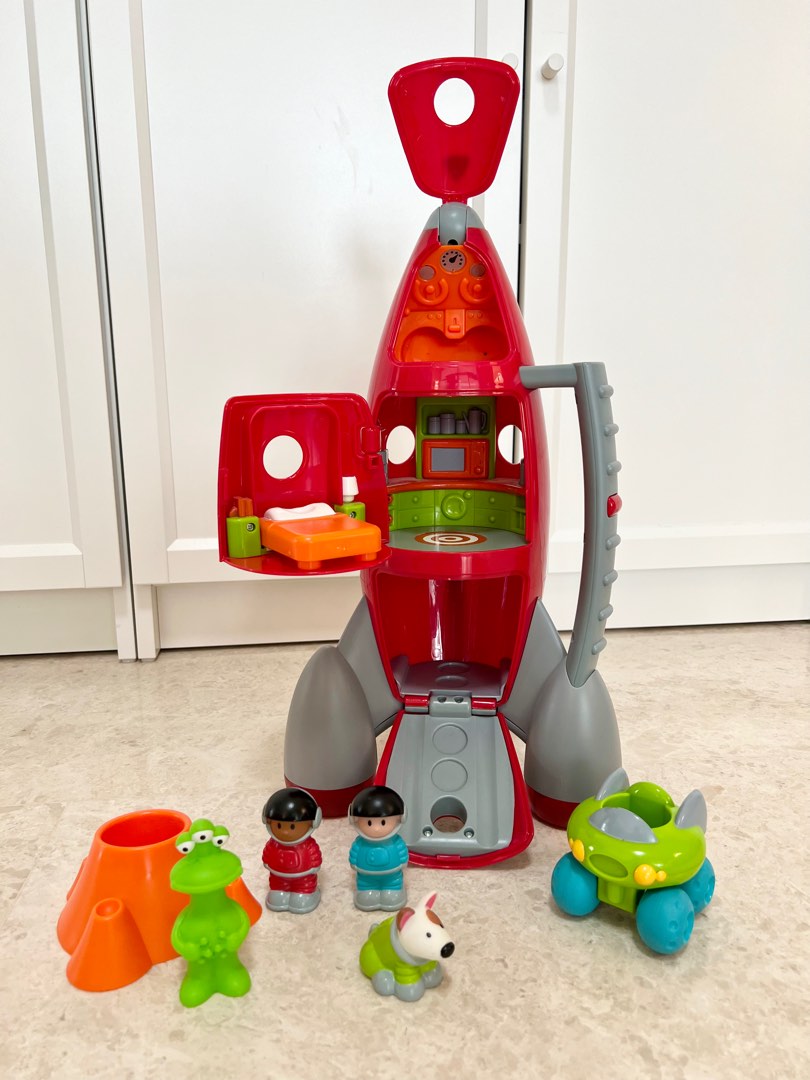 Early Learning Centre Happyland Lift Off Rocket, Babies & Kids, Infant ...