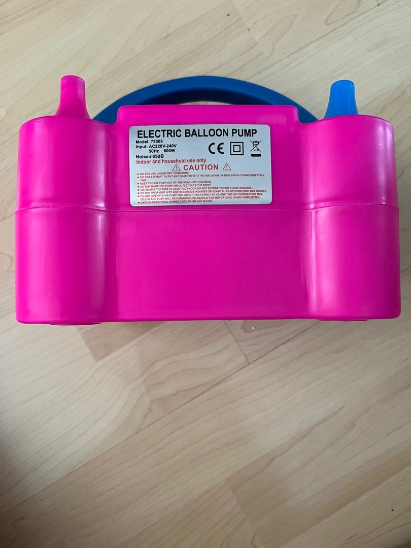 Electric Balloon Pump, Hobbies & Toys, Toys & Games on Carousell