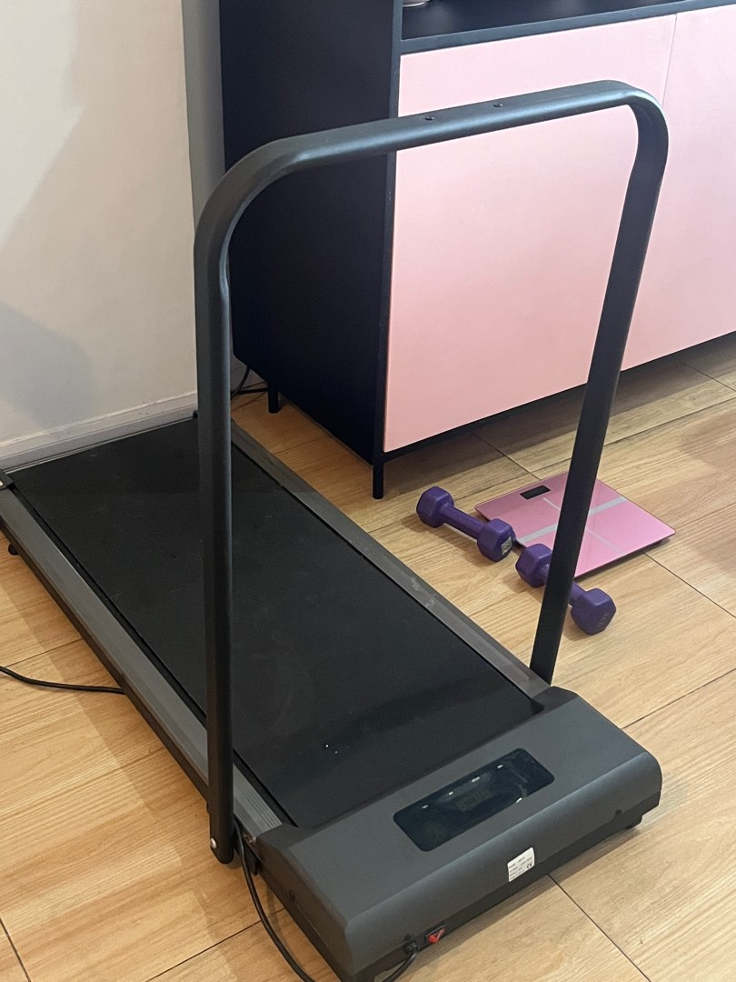 Electric flat treadmill walking pad fitness equipment, Sports Equipment ...