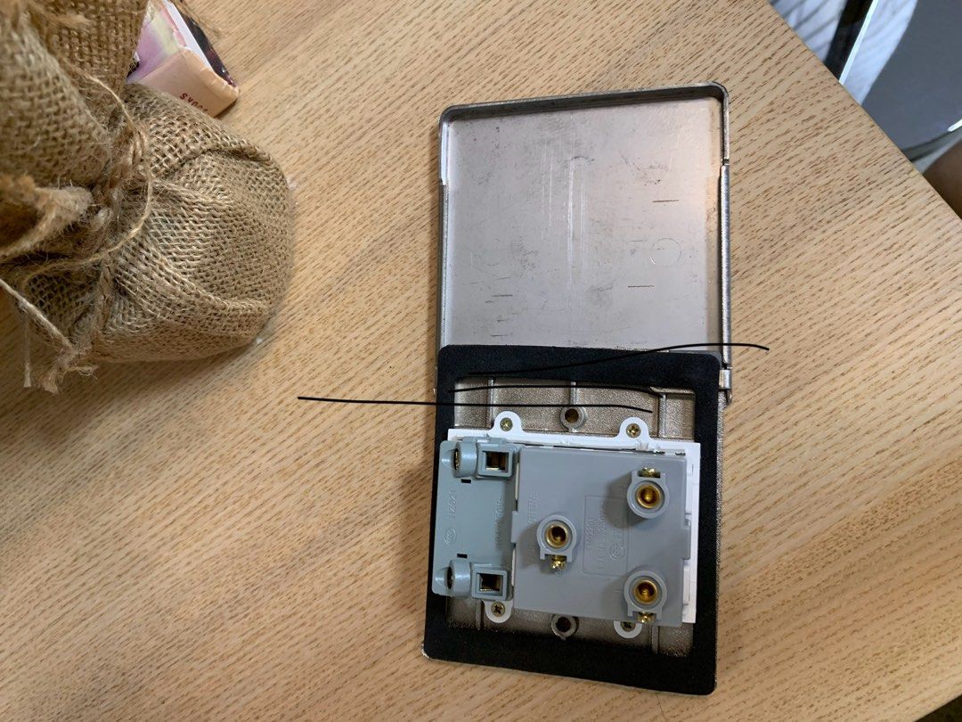 Electrical socket with sliding cover, TV & Home Appliances, Electrical ...
