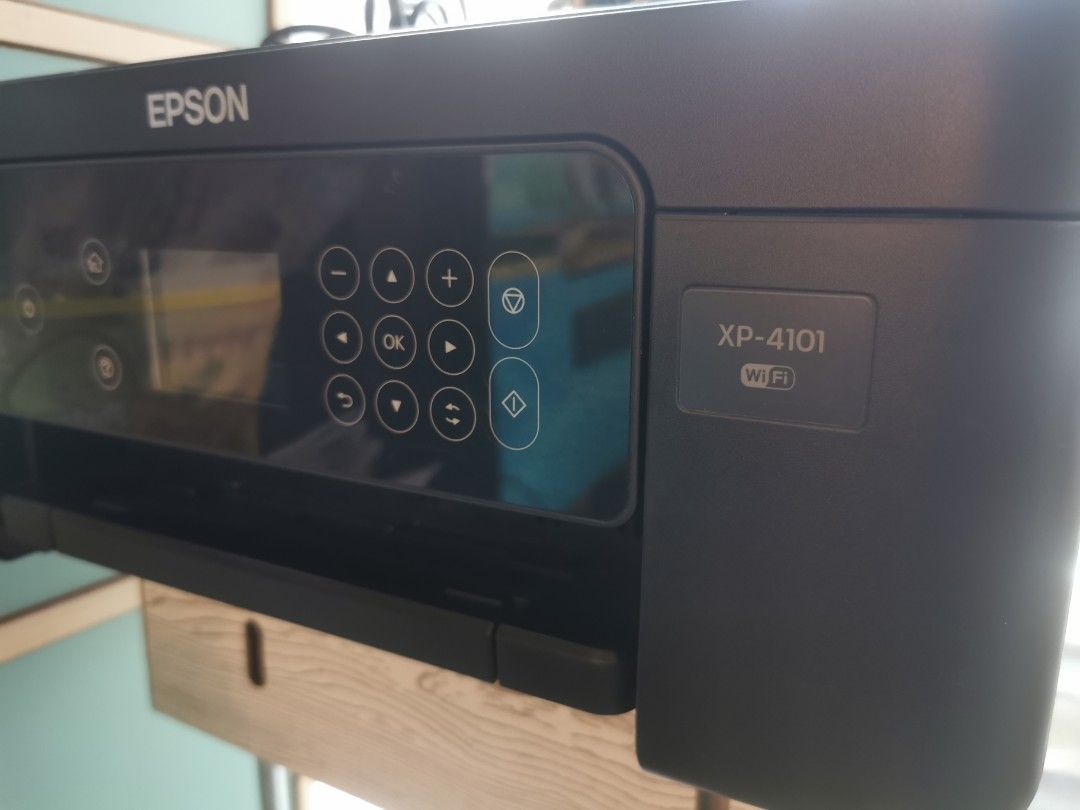Epson XP-4101 3合1 Wifi 雙面打印 Printer, 電腦＆科技, 打印機及影印機 - Carousell