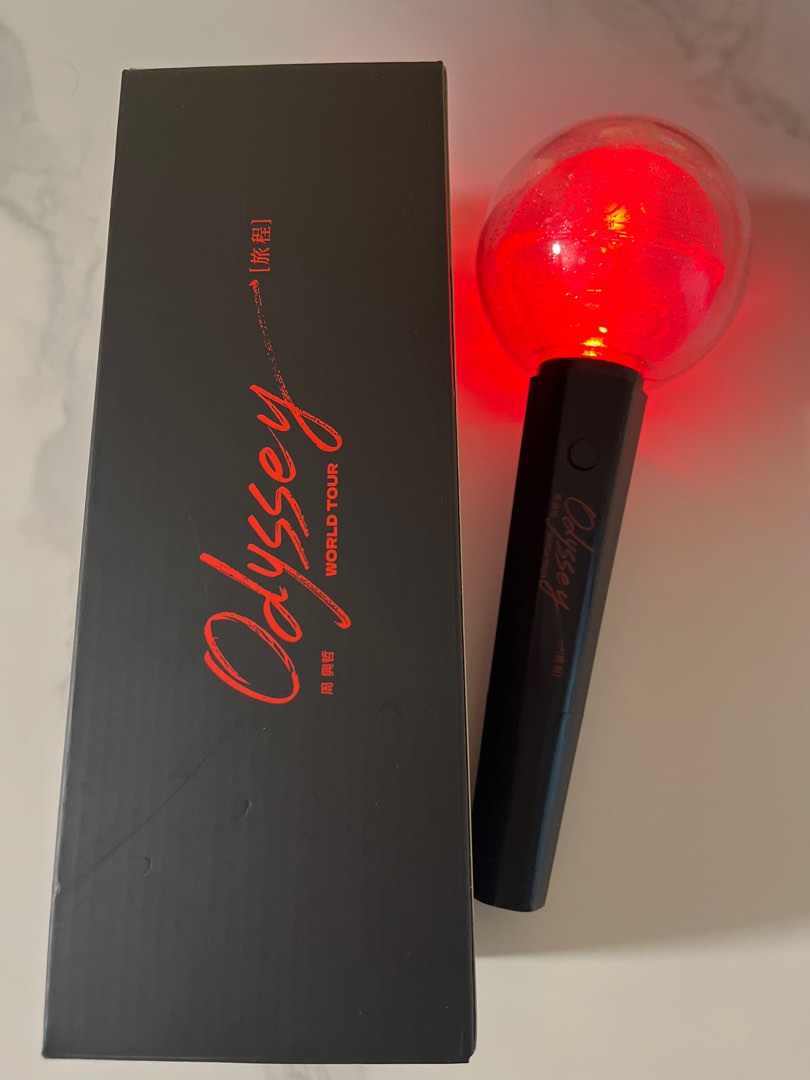 Eric Chou Odyssey World Tour Official Light Stick, Hobbies & Toys ...