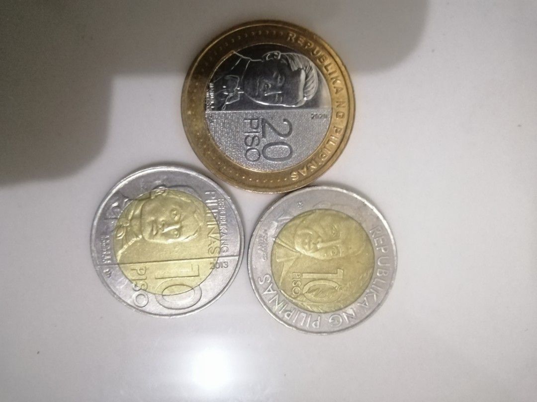 error 20 coin new generation currency and 10 pesos commemorative coin ...