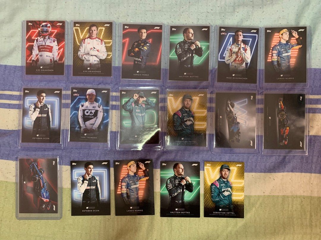 F1 Lights Out Driver Cards 2021 Formula 1, Hobbies & Toys, Memorabilia ...