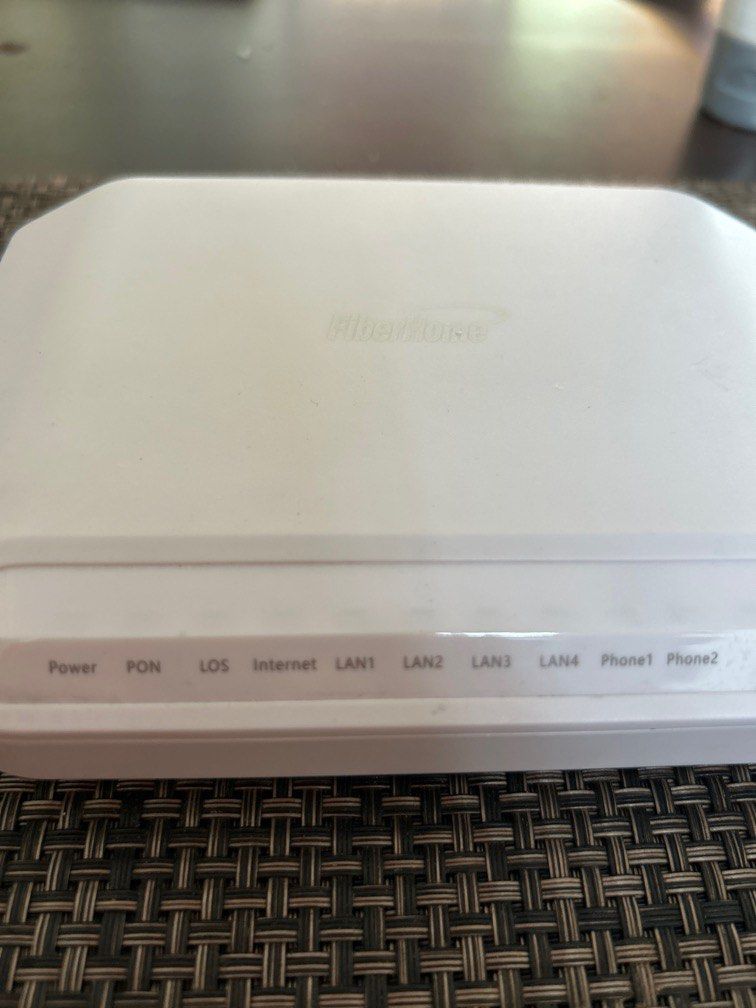 Fiber home modem, Computers & Tech, Parts & Accessories, Networking on ...