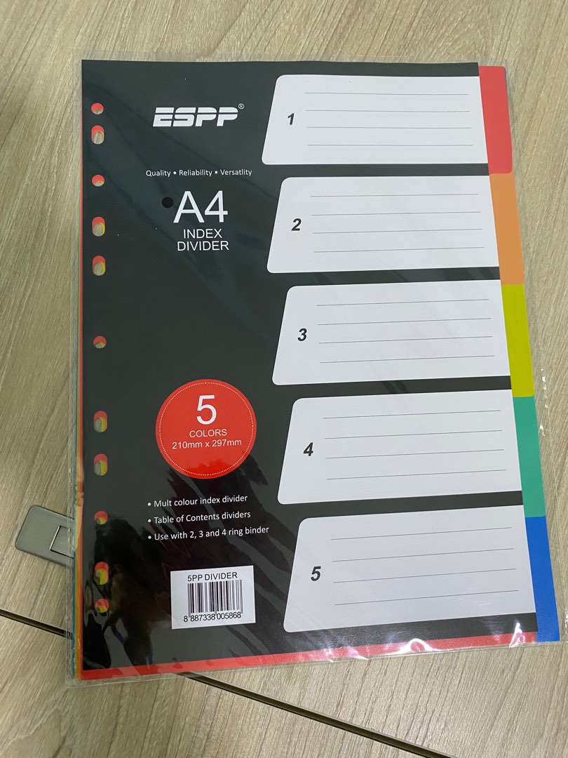 File divider, Furniture & Home Living, Furniture, Other Home Furniture ...