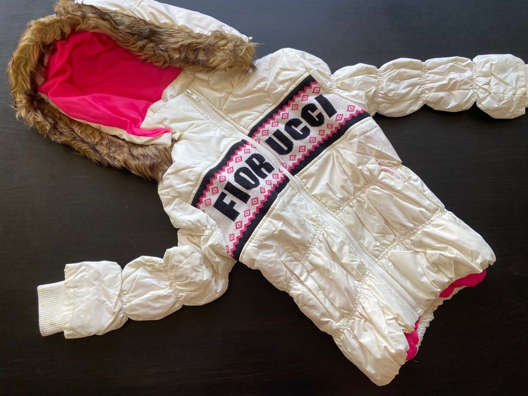Fiorucci bubble jacket, Babies & Kids, Babies & Kids Fashion on Carousell