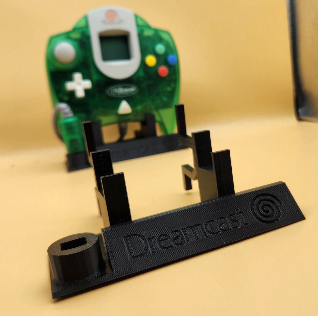 (Free Postage) High Quality 3D Printed Sega Dreamcast Controller Sega DC Controller Stand, Video ...