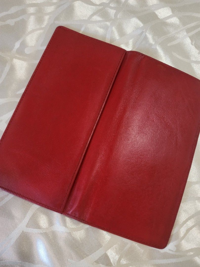 FREE WITH OTHER PURCHASE Vedasto Long Wallet (red leather), Women's ...