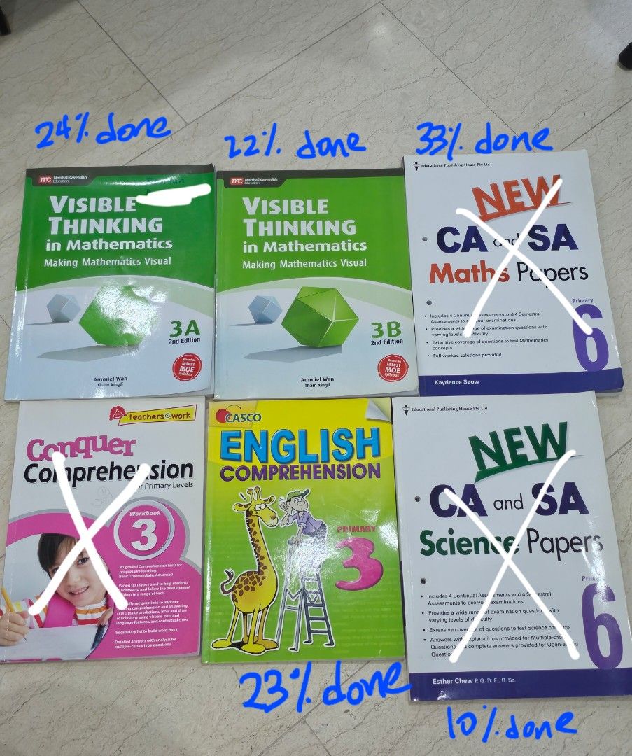 Free with purchase - P3 Visible Thinking Maths, P3 English ...