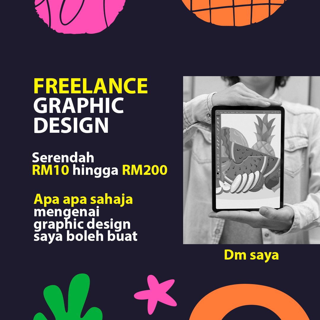 Freelance and part time graphic design, Looking For on Carousell