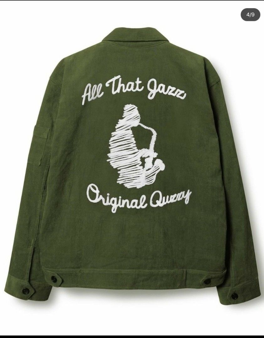 Freza Olive Corduroy Work Jacket by Original Quzzy All That Jazz ...
