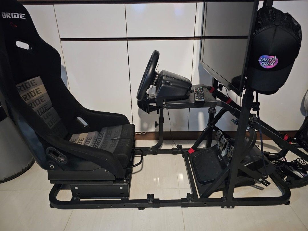 G29 with racing rig, Video Gaming, Gaming Accessories, Controllers on ...