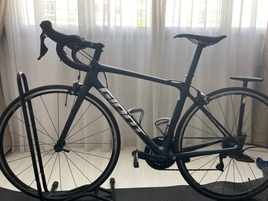 Giant TCR Advanced 2 Matte Black, Sports Equipment, Bicycles & Parts ...