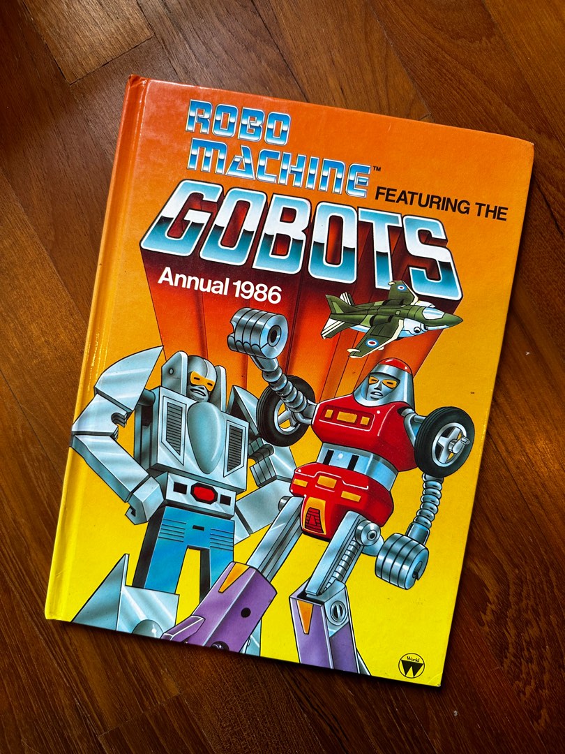Gobots Annual Book 1986, Hobbies & Toys, Books & Magazines, Fiction ...