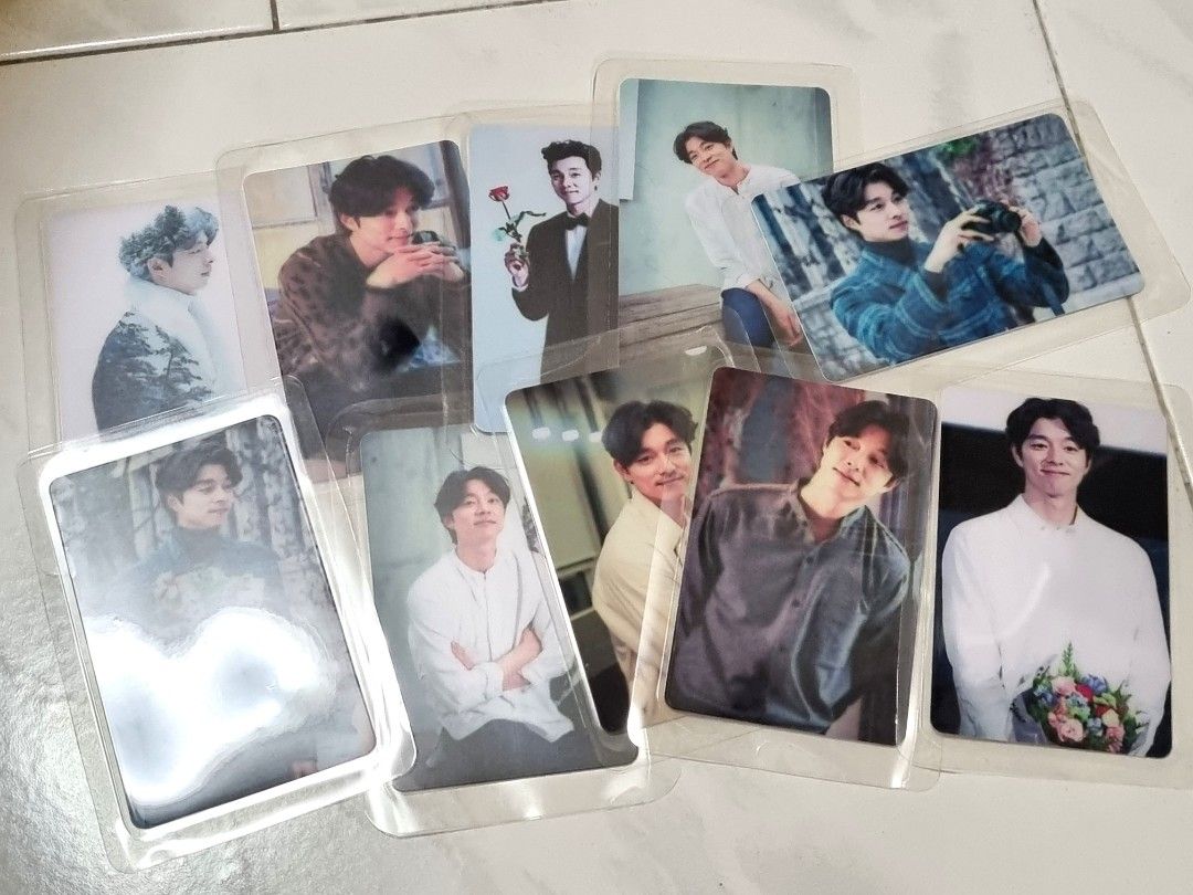 Gong Yoo Collection Cards #Laminated #Bundle Sale, Hobbies & Toys ...