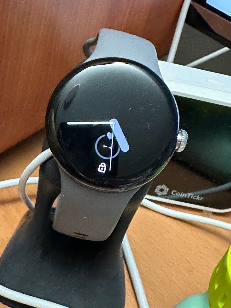 Google Pixel Watch (1st Gen) Polished Silver Stainless Steel case with ...