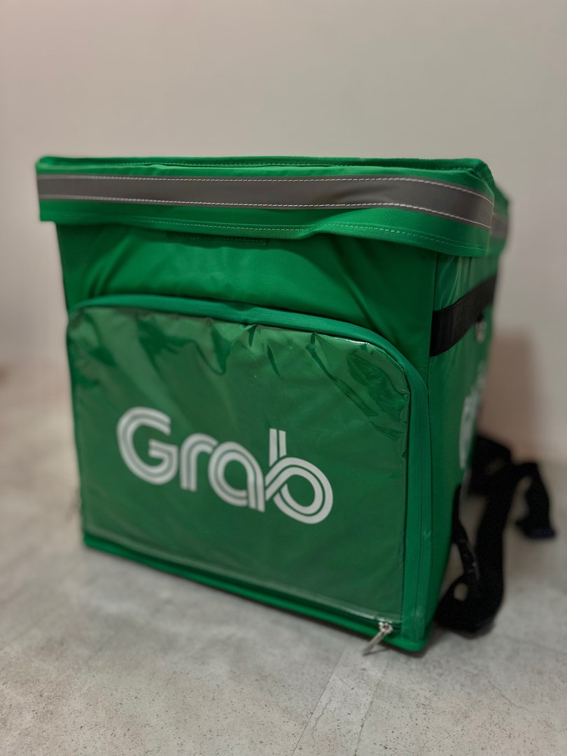 Grab Food Delivery Bag, Men's Fashion, Bags, Backpacks on Carousell