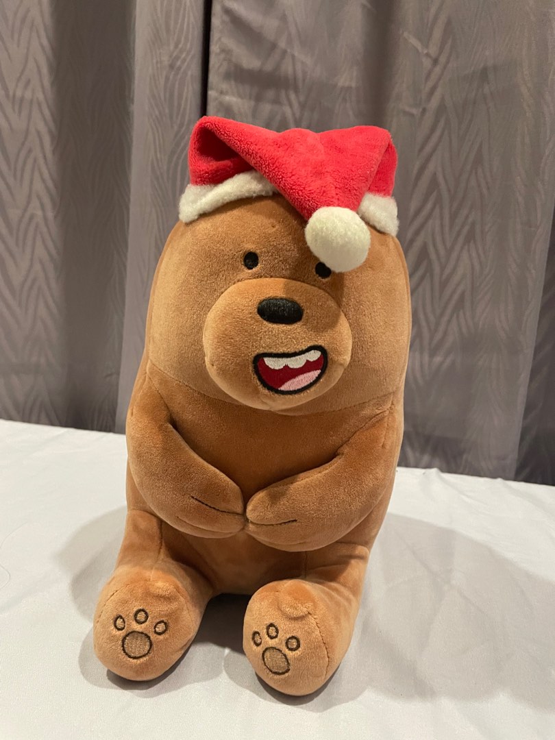 Grizzly Bear Stuff Toy Miniso, Hobbies & Toys, Toys & Games on Carousell