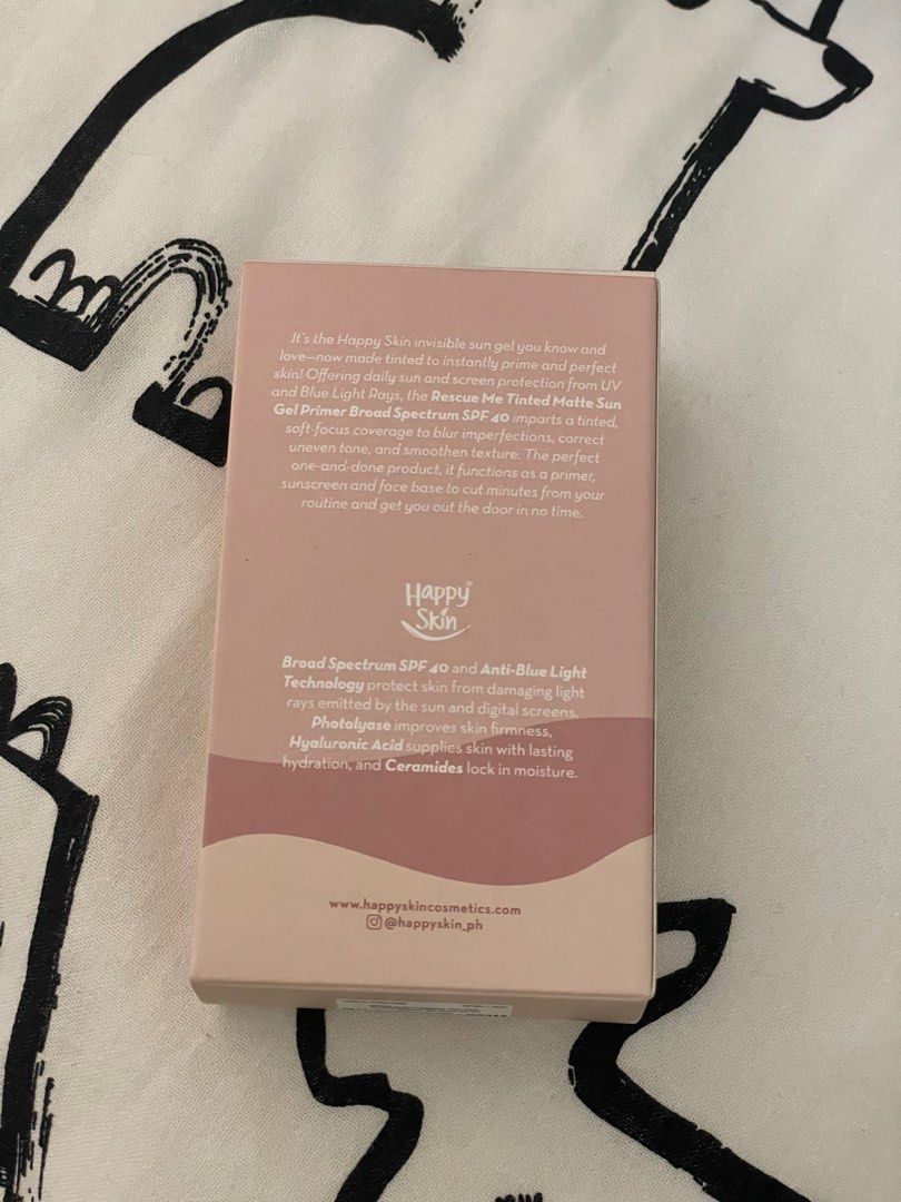 Happy Skin Tinted Matte Sun Gel Primer in Light Beige, Beauty ...