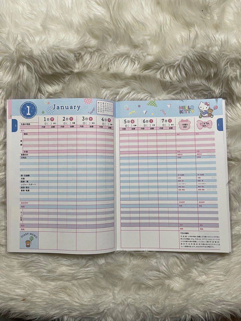 Hello Kitty Accounting Journal 2024, Hobbies & Toys, Stationary & Craft ...